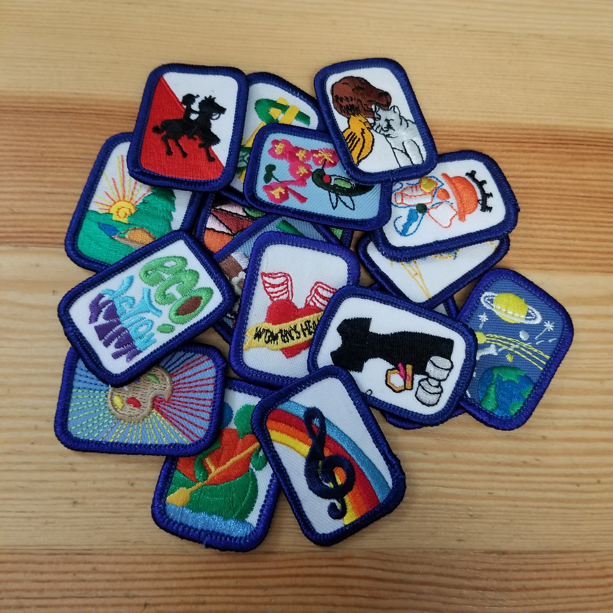 Navy IPP/IPA Badges - Cadettes – Spacegirl Creations & Scout Supply