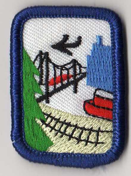 Travel, Cadette Girl Scout Interest Project Patch IPP IPA – Spacegirl ...