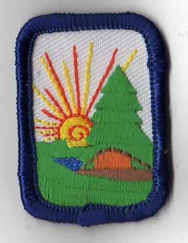 Camping, Cadette Girl Scout Interest Project Patch IPP IPA – Spacegirl ...